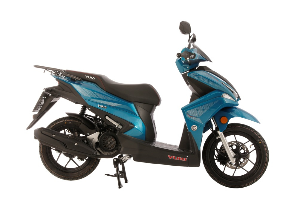 Yuki 125i Via - modrá | Skútry - motocykly - čtyřkolky, Yuki.cz